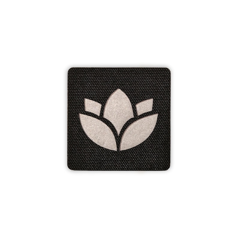 Lotus Flower Tactical Patch Medium 2X2 - Etsy