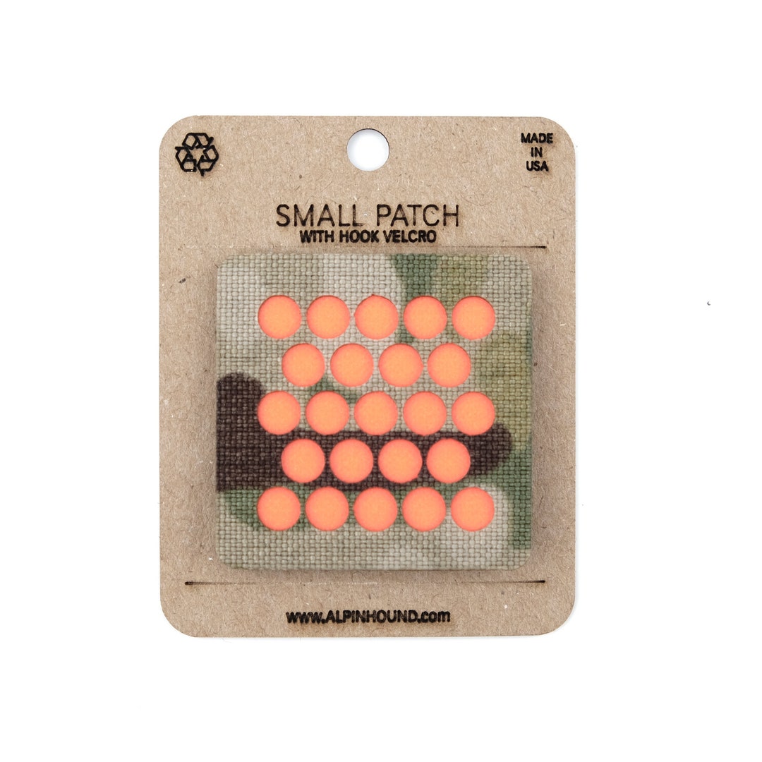 Circle Array Tactical Patch Multicam and Reflective Orange Small - Etsy