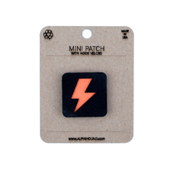 Lightning Bolt Patch - Etsy