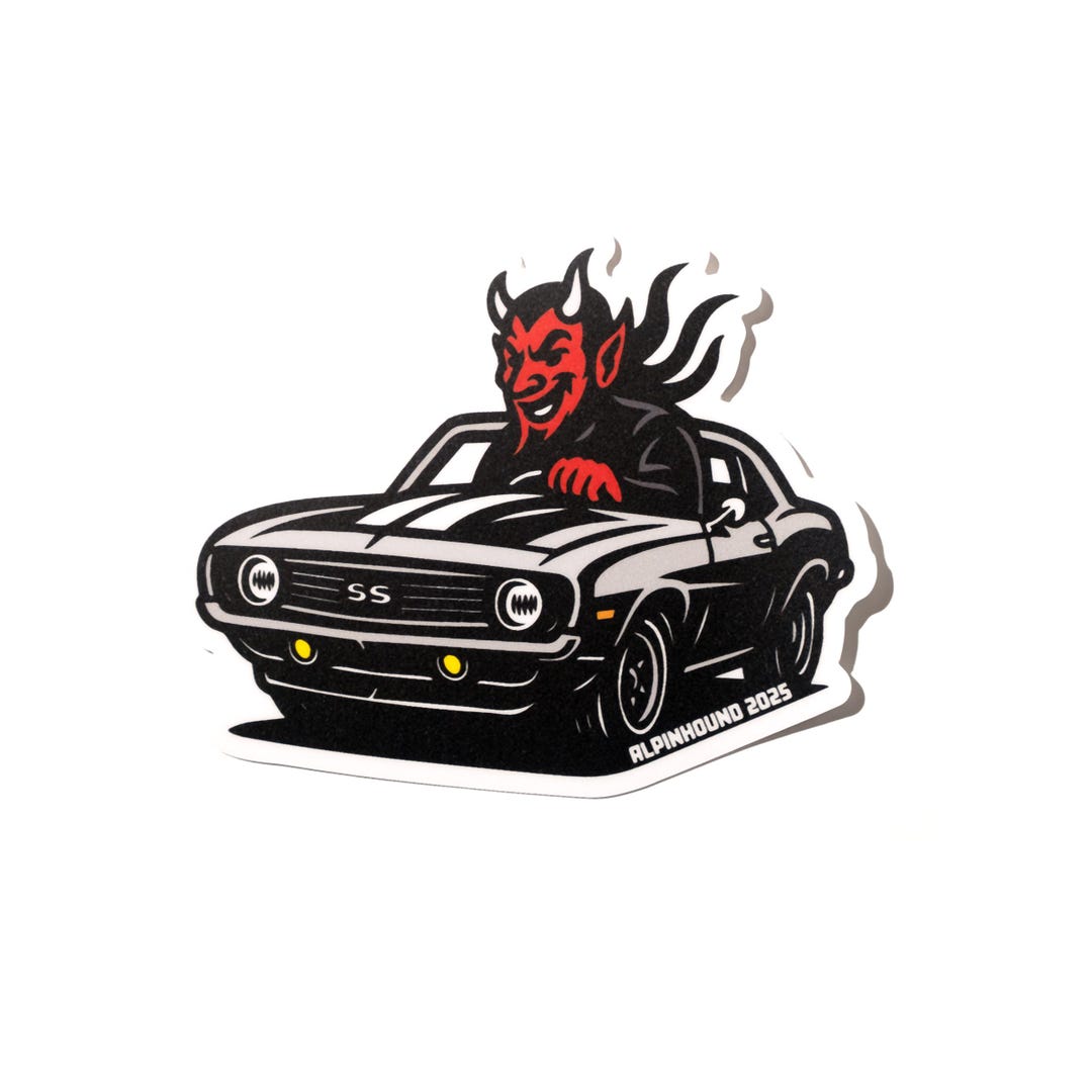 Demon Driver Sticker | Waterproof Vinyl Decal | for Toolboxes ...