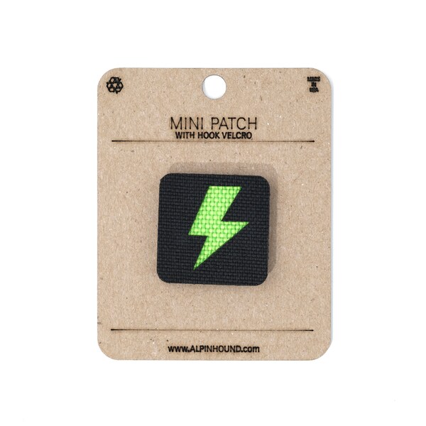 Lightning Bolt Patch - Etsy