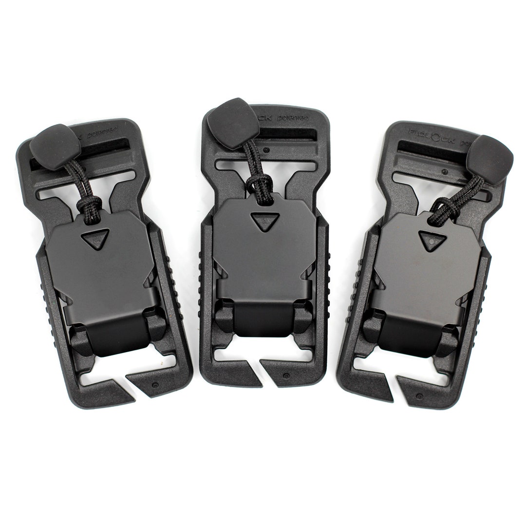 Fidlock® V-buckle 25mm Split Bar Black With Pull 3 PACK - Etsy