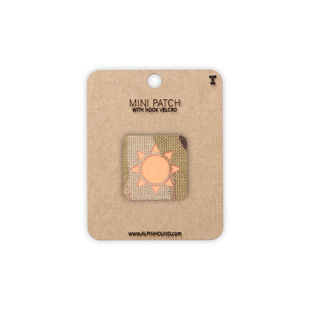 Sun Tactical Patch Mini Multicam and Reflective Orange - Etsy