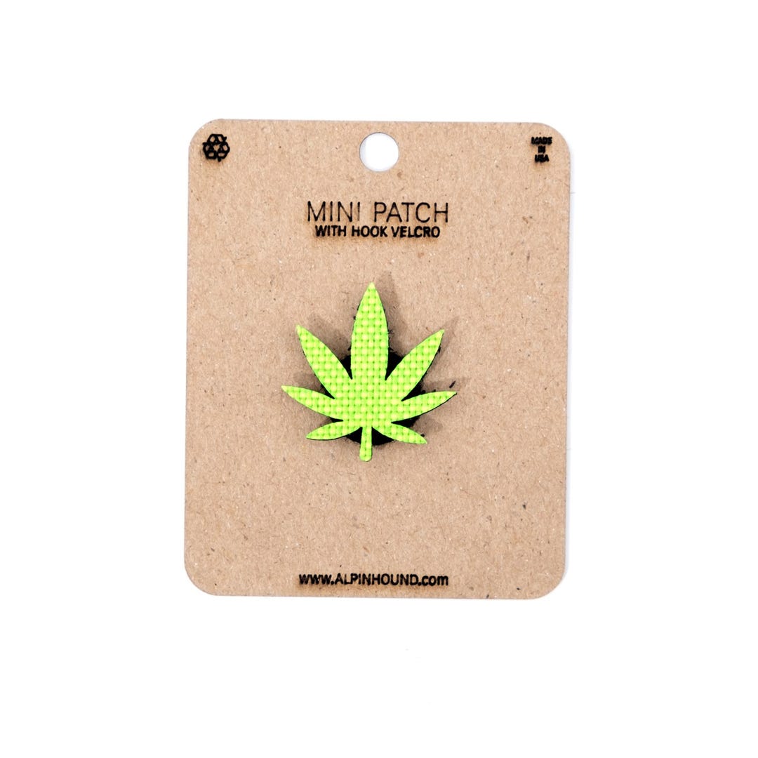 Marijuana Leaf Tactical Patch Mini 1 - Etsy