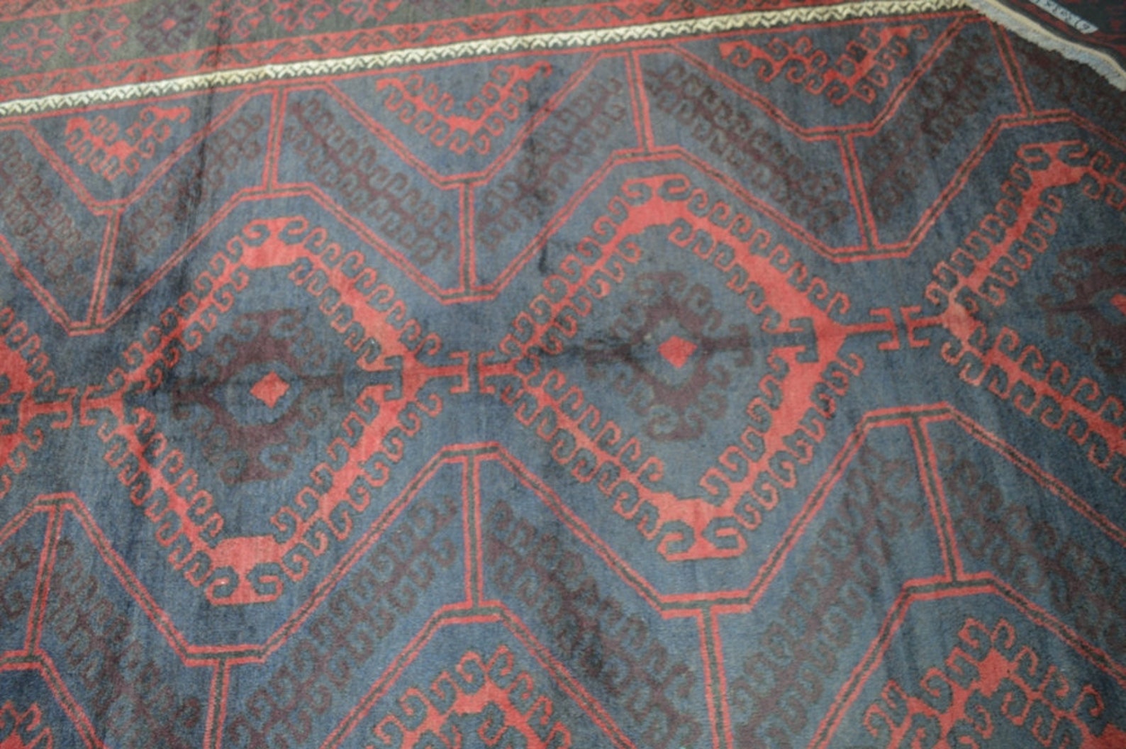 9'9 X 5'9 FT Semi Antique Zanjiri Maldari Baluch Area | Etsy