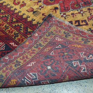 Antique Beautiful Patnus Gul Qunduz Turkoman Rug - Etsy