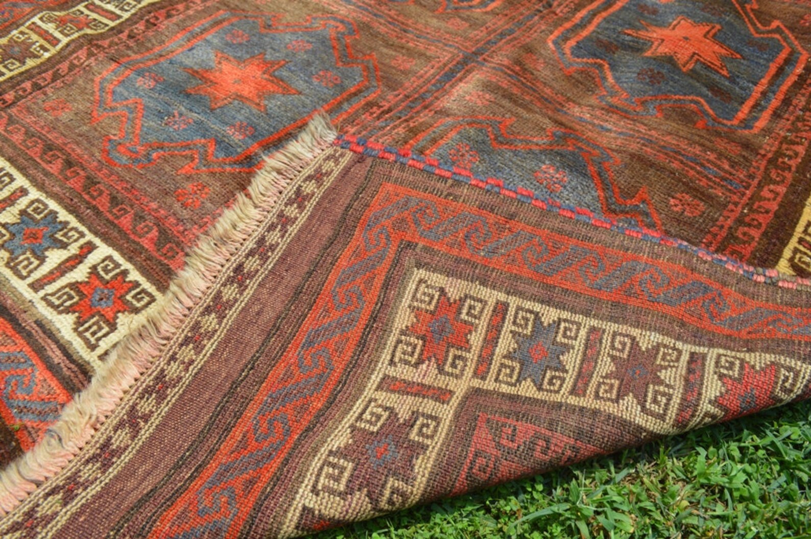 Vintage Madad Khani Tribal Maldari Nomadic Rug | Etsy