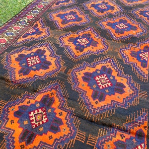 COLLECTORS' PIECE Antique Jan Gul Tribal Maldari Khana Badosh Natural ...