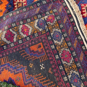 COLLECTORS' PIECE Antique Jan Gul Tribal Maldari Khana Badosh Natural ...