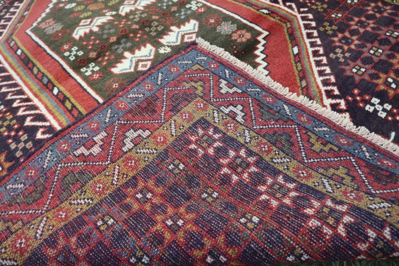 Stunning Kazak Pattern Caucasian Carpetgorgeous Dimaond | Etsy