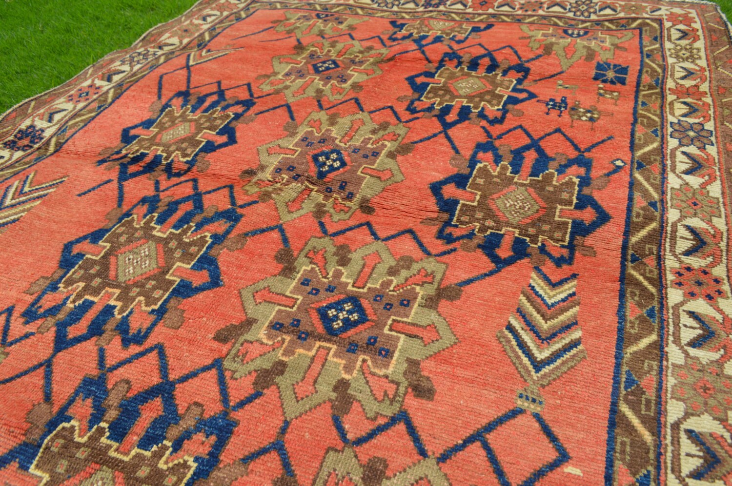 Vintage Shirvan Rug | Etsy