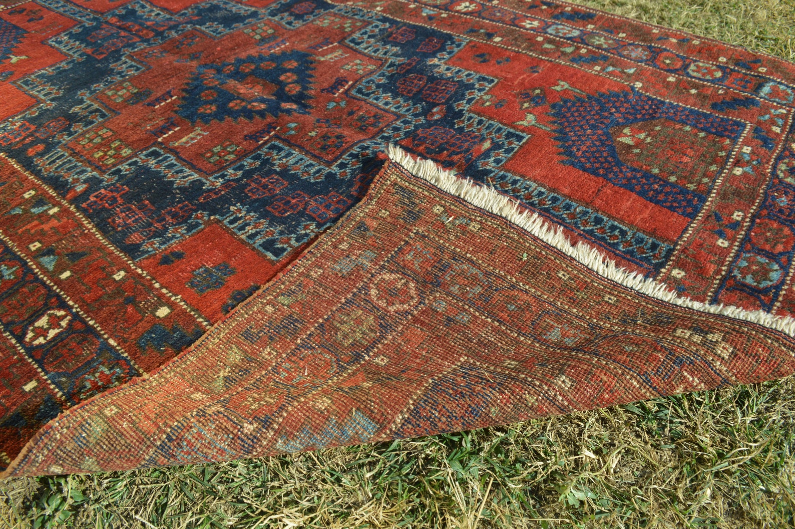 4 X 6 Ft COLLECTORS' PIECE Antique Caucasian Kazak Pattern - Etsy