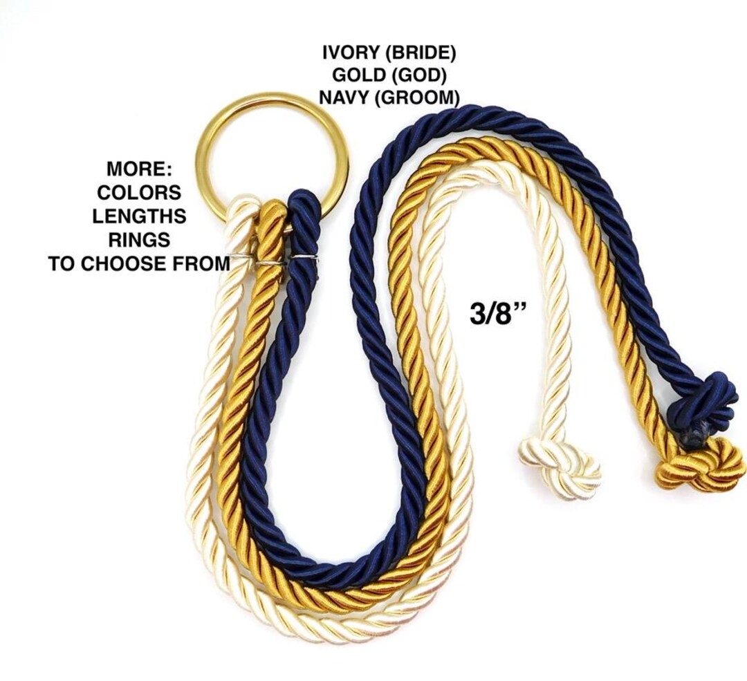 Ecclesiastes 4:12, A Cord of Three Strands, Wedding Unity Cords, Unity ...