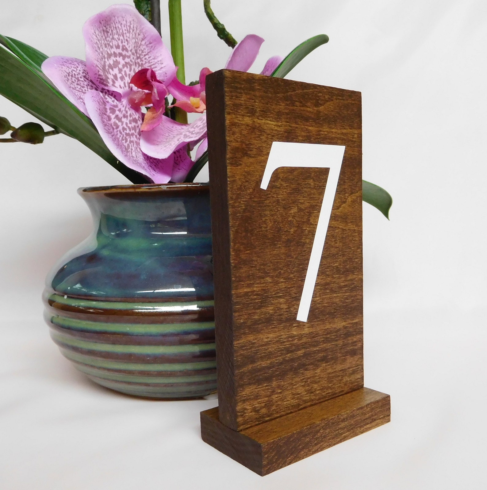 Table numbers Wooden table numbers Rustic table numbers | Etsy