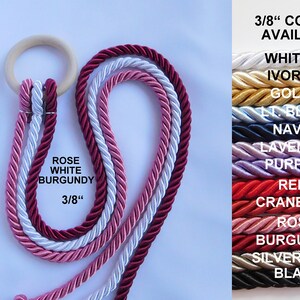 Cord of Three Strands, Wedding Unity Cords, Unity Knot Wedding, Braid ...