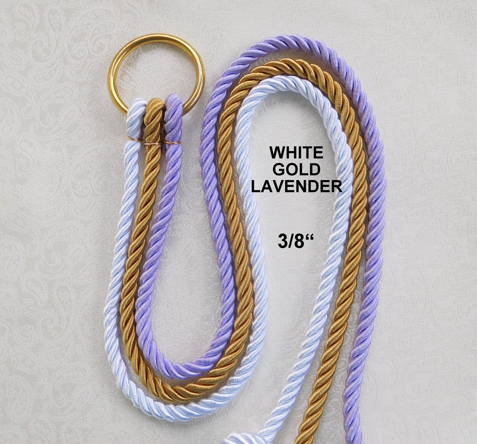 Christian Unity Ceremony, Cord of Three Strands, Wedding Unity Cords ...