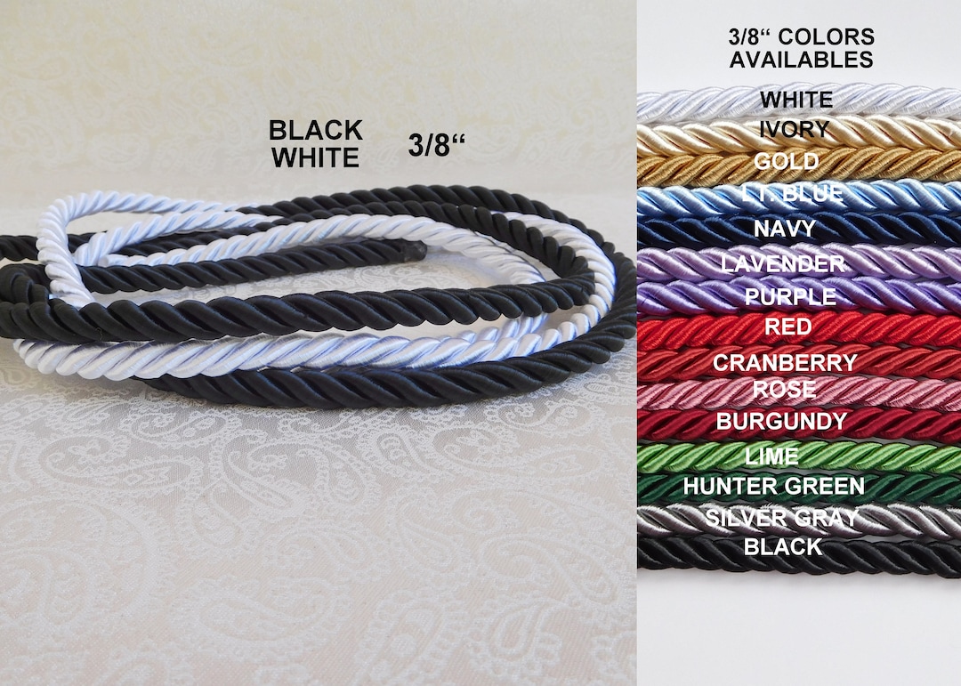 Handfasting Celtic Ceremony, 3/8 Cords, Ropes, Cords for Wedding, Cords ...