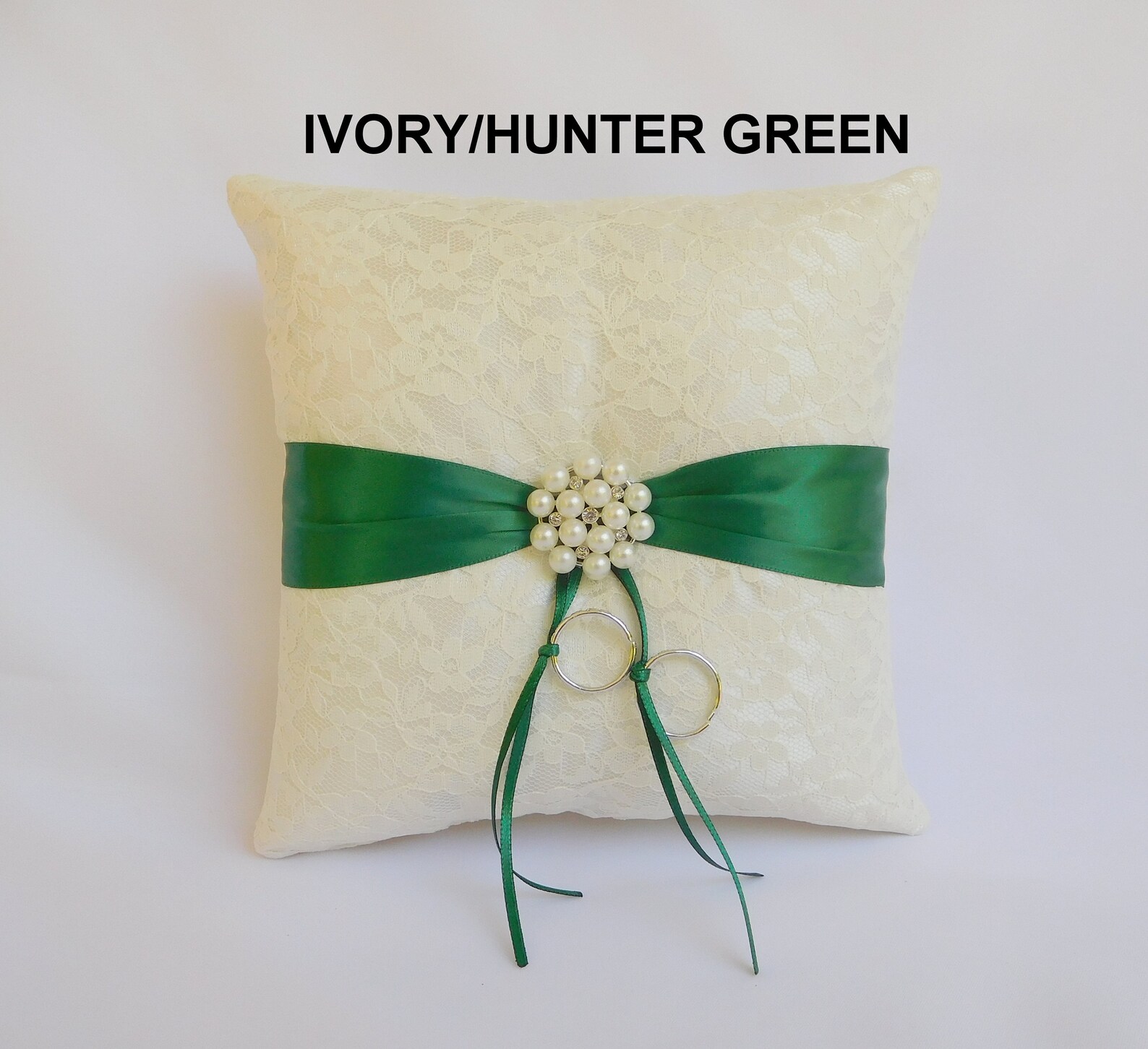 White and Black Ring Bearer Pillow Ring Bearer Pillow - Etsy