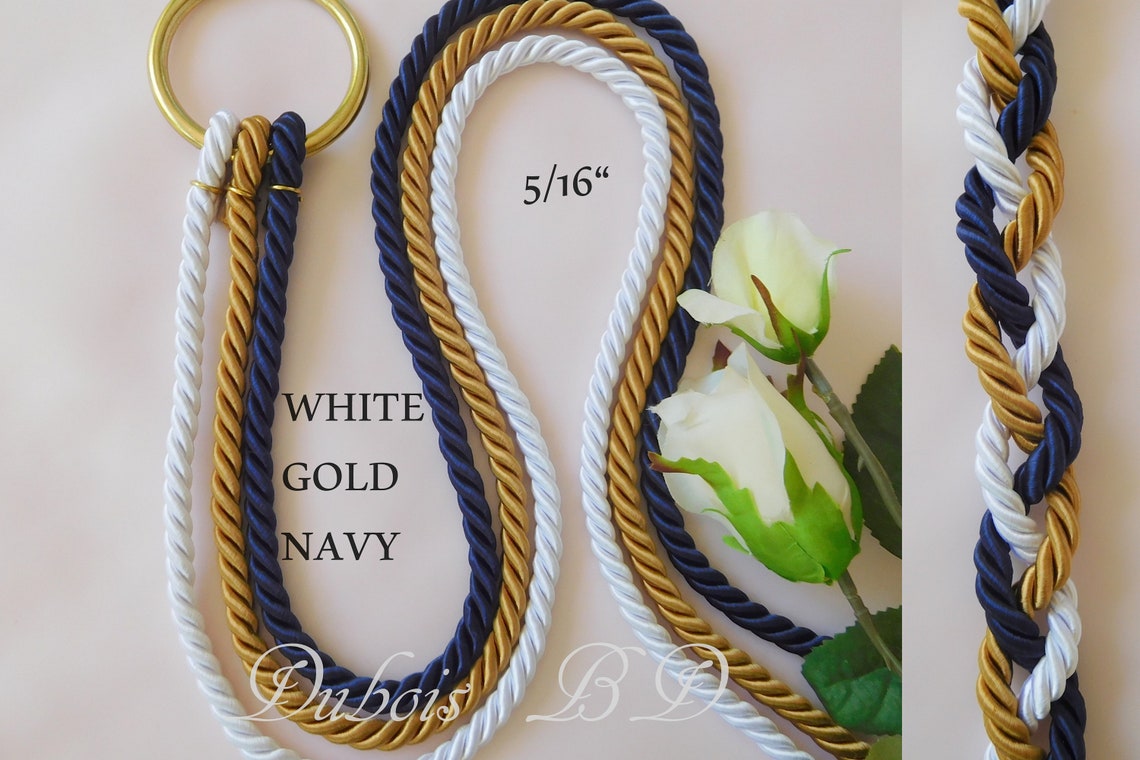 Unity knot ceremony of cord of Three Strands Wedding Unity | Etsy