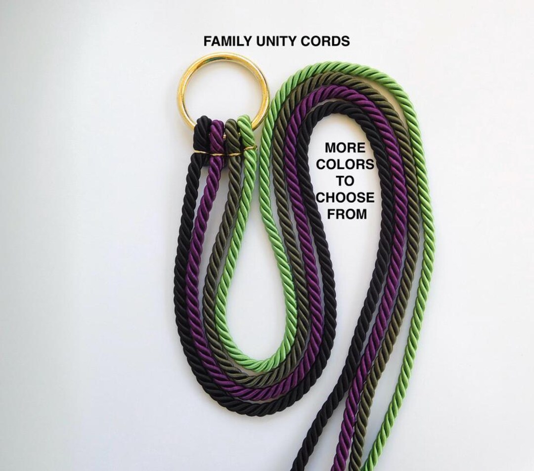 Christian Unity Ceremony, Cord of Three Strands, Six ( 6), Five (5) or ...