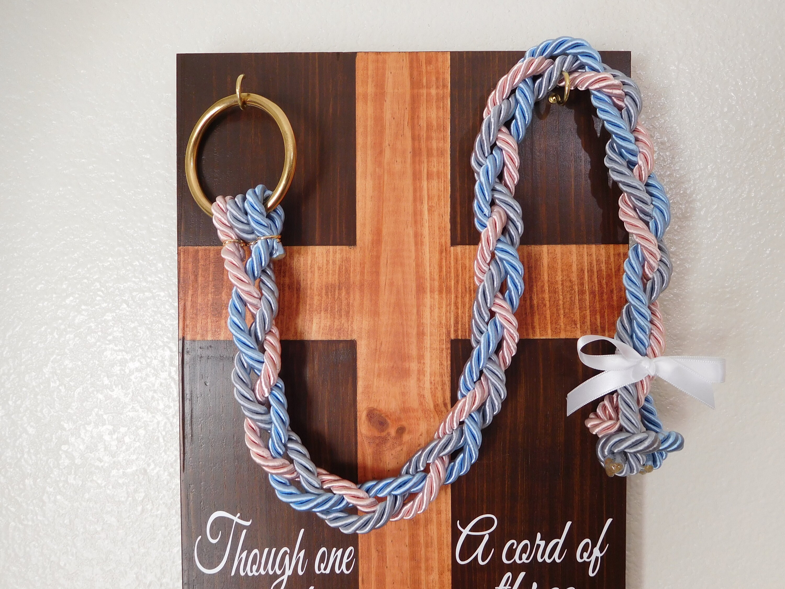 Ecclesiastes 4:12 Cord of three Strands Knot-tying ceremony | Etsy