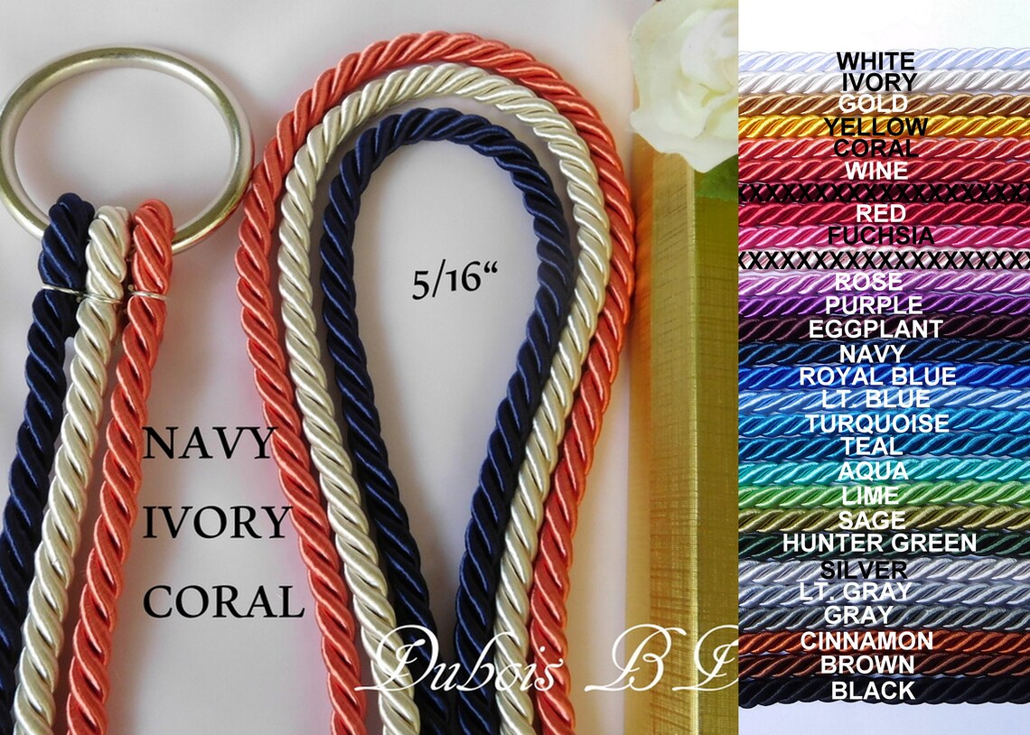 Unity knot ceremony of cord of Three Strands Wedding Unity | Etsy