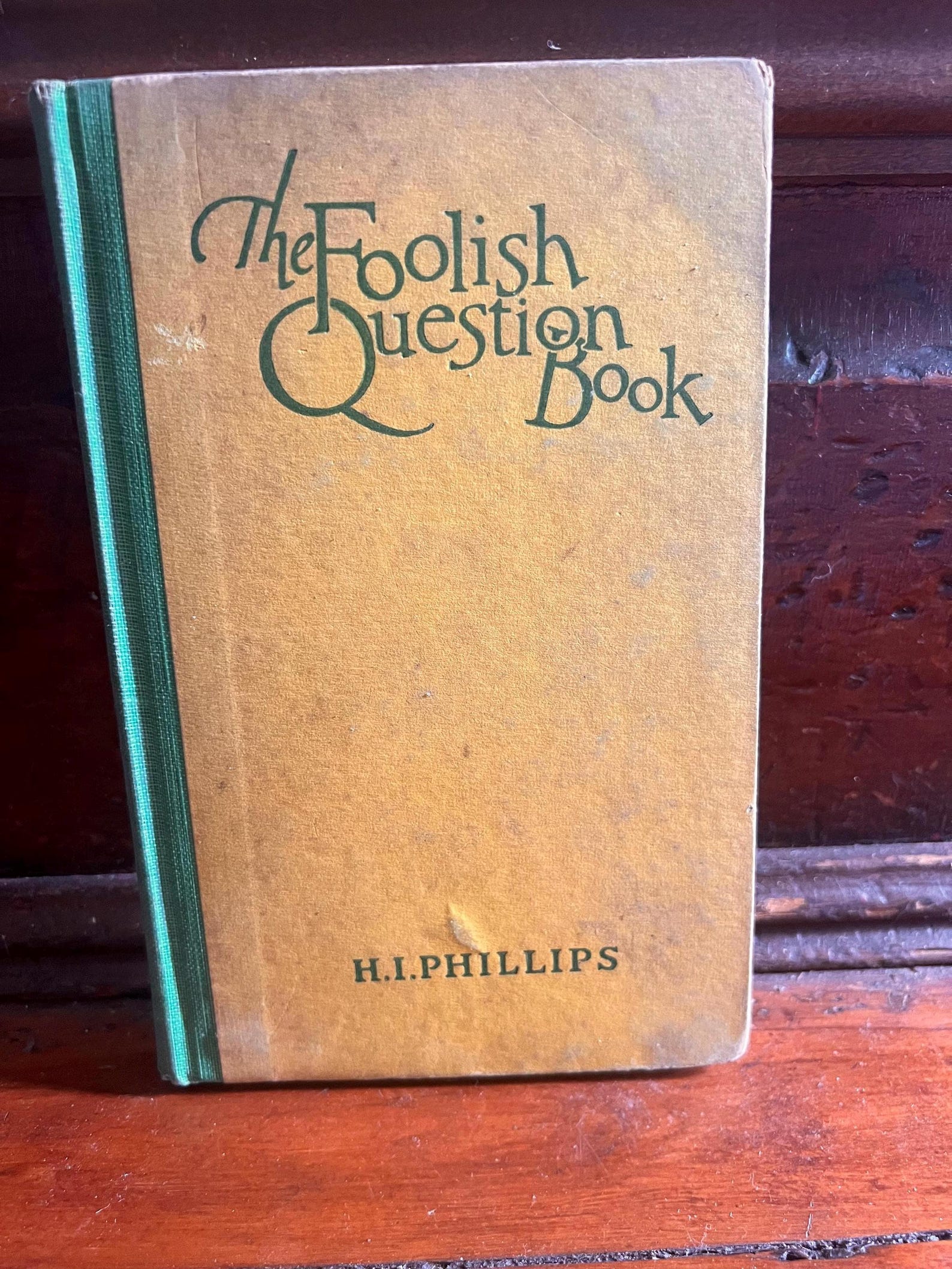 The Foolish Question Book - Etsy