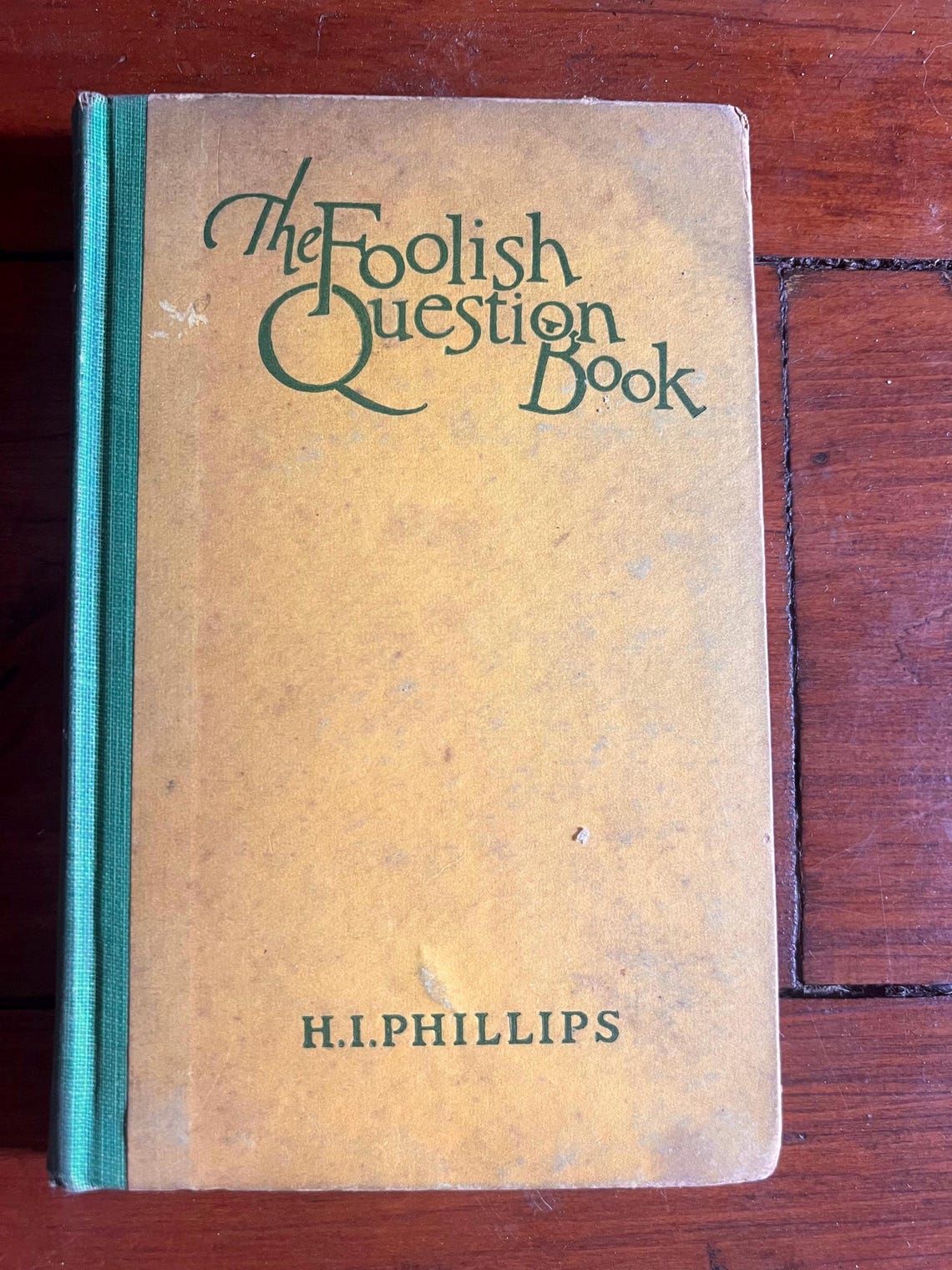 The Foolish Question Book - Etsy