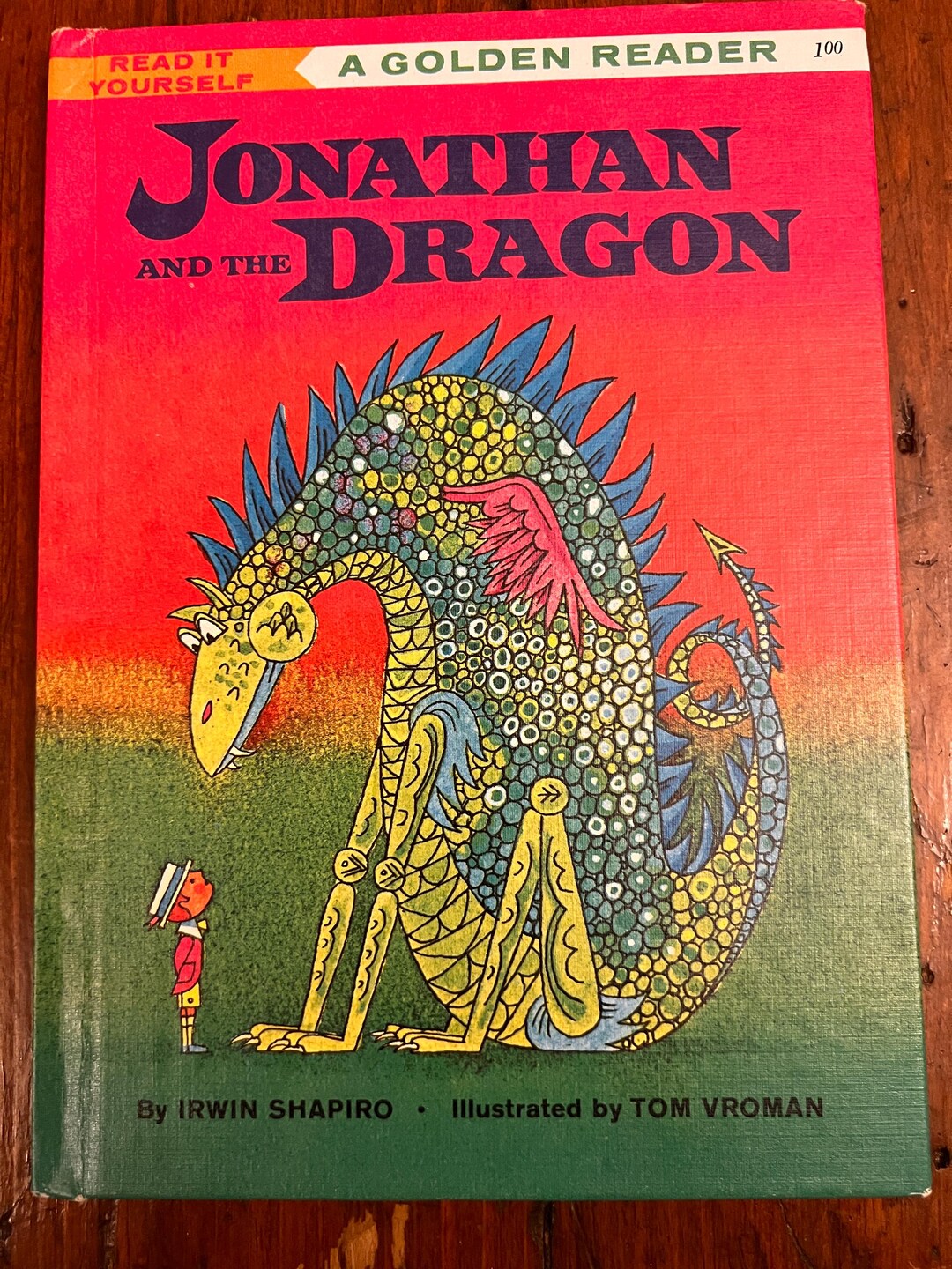 Johnathan and the Dragon Childrens Book by Irwin Shapiro - Etsy