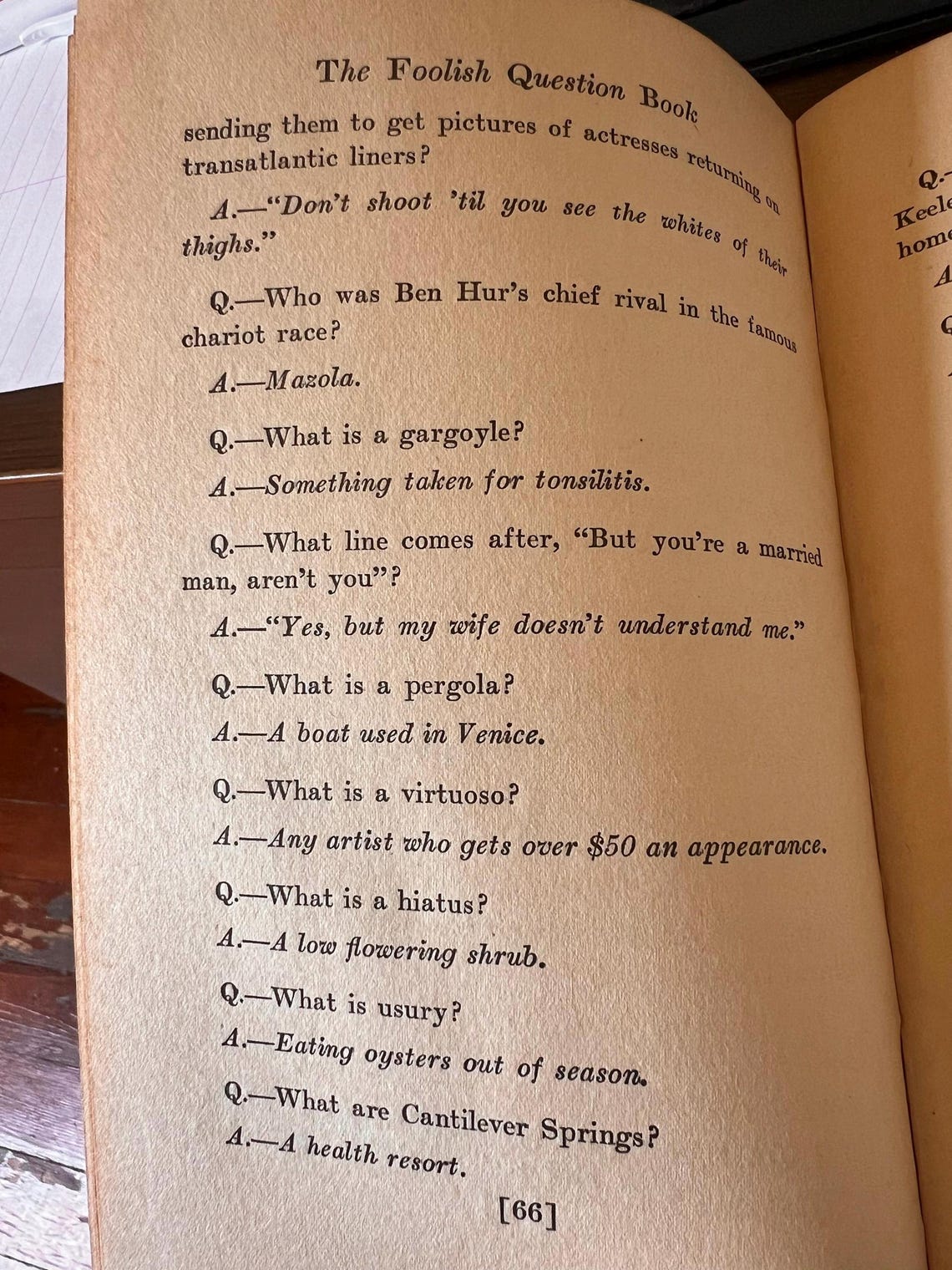 The Foolish Question Book - Etsy