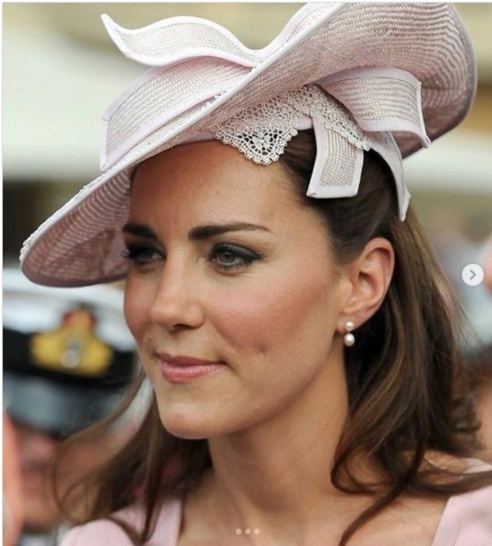 Elegant Kate Middleton Inspired Pearl Stud Jewelry Classic Royal ...
