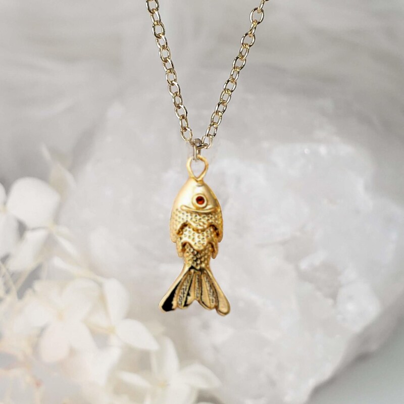 Fish Pendant - Etsy