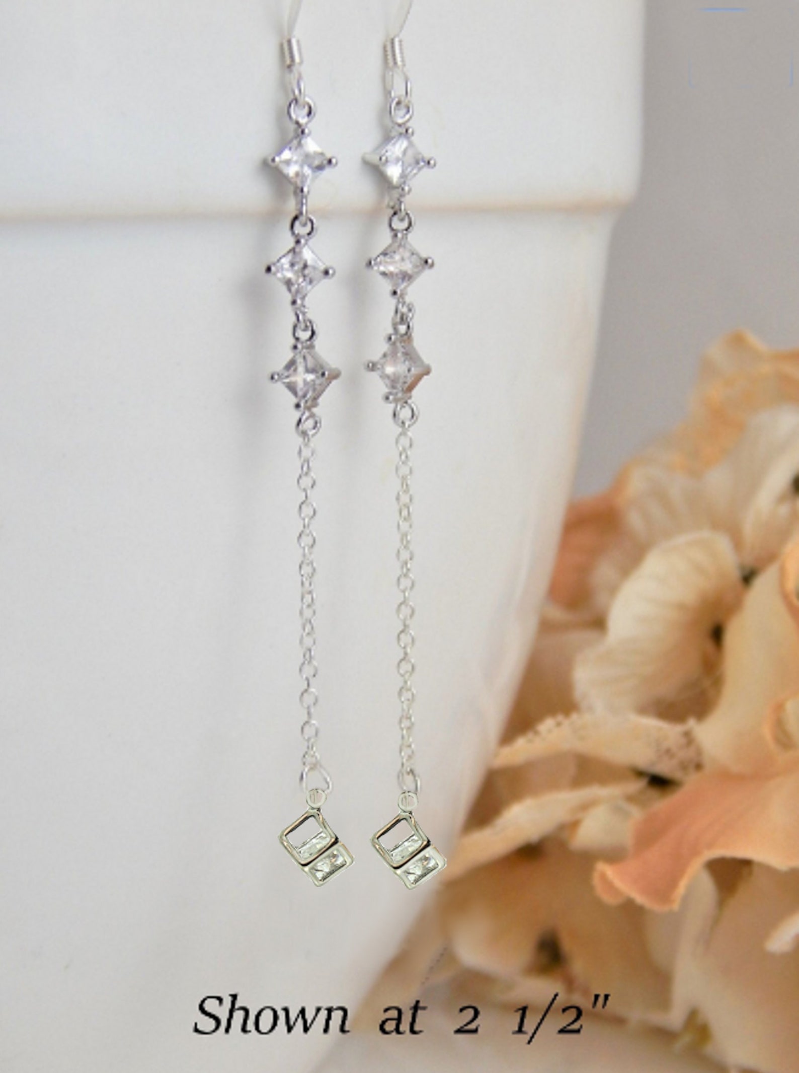 Back Drop Necklace Diamond Wedding Necklace Bridesmaid Gift - Etsy UK