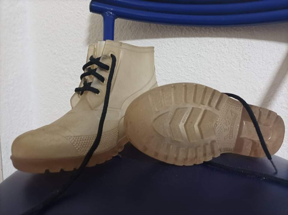 Regia Boots Regia Italian Boots Clear Plastic Boots Chunky - Etsy