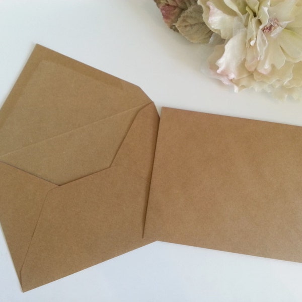 Kraft Paper Envelope - Etsy
