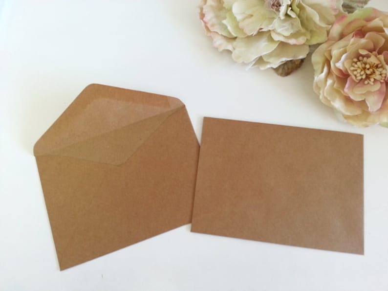 Kraft C6 Envelopes Recycle Look Hessian Brown Sydney Australia Fit A6 ...