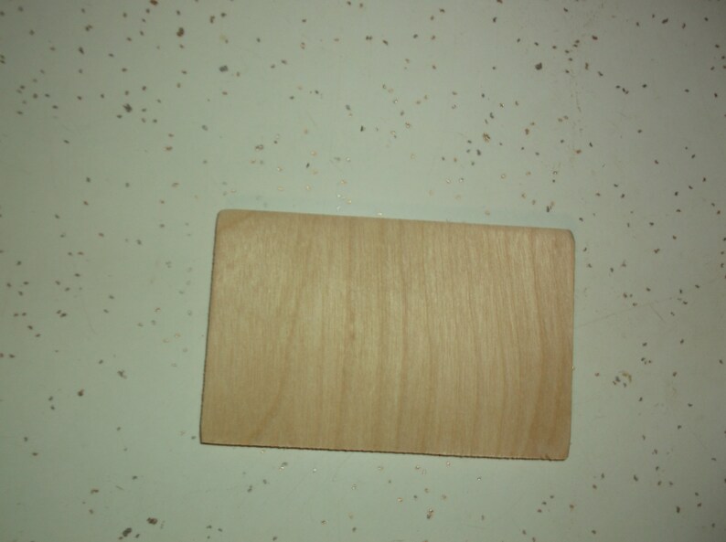 12 Wooden Rectangles Rectangle Shapes Craft Wood Craft | Etsy