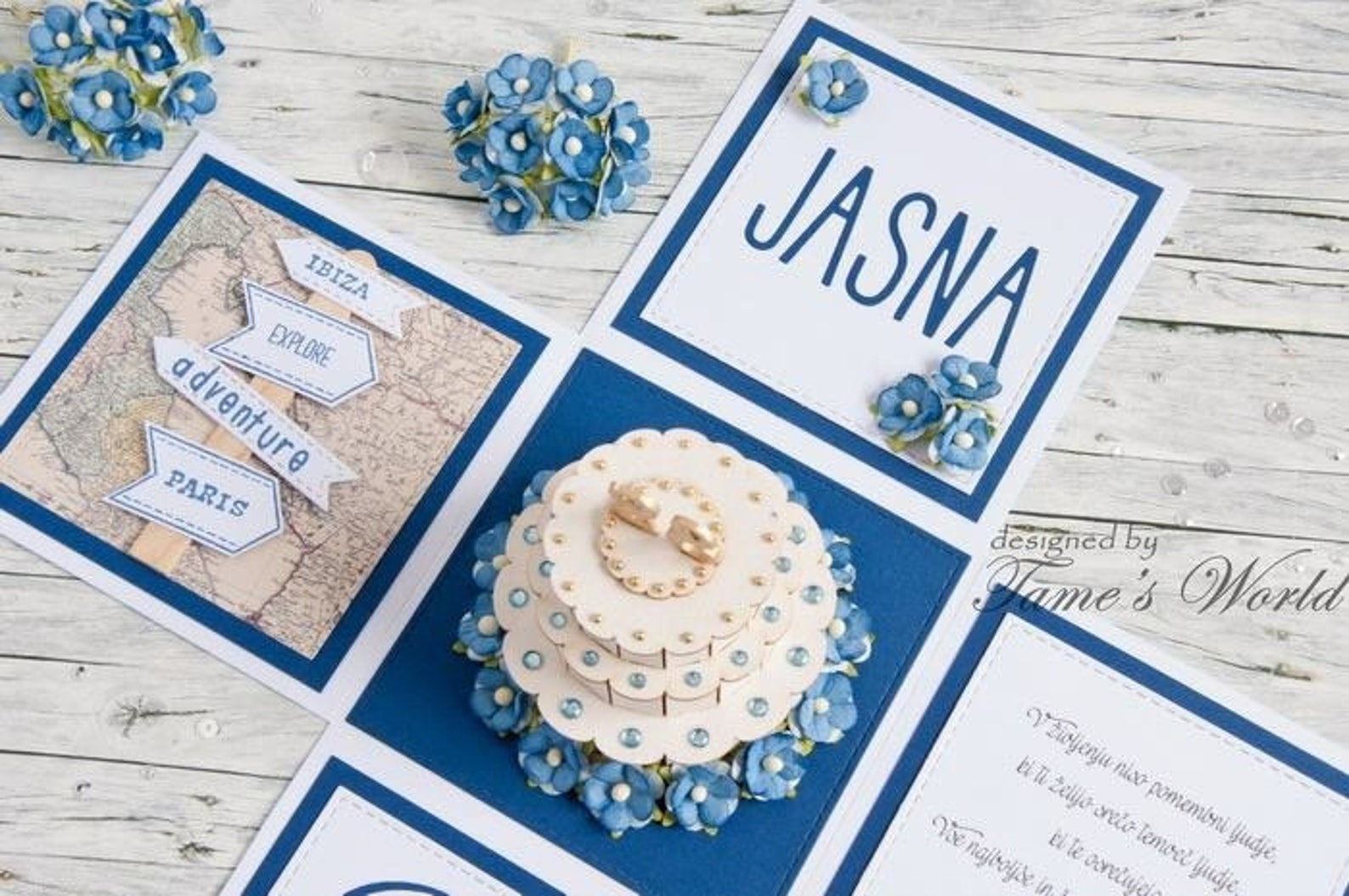 Personalized Birthday Gift Card, Personalized Birthday Explosion Box ...