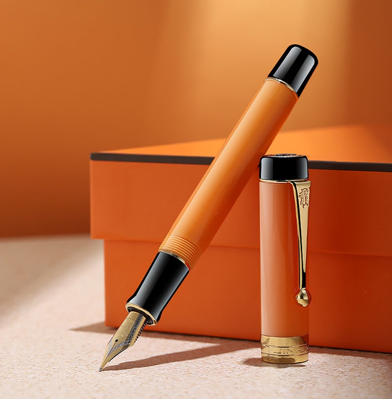 Jinhao 100 Centennial Resin Fountain Pen EF/F/M/Bent Nib | Etsy