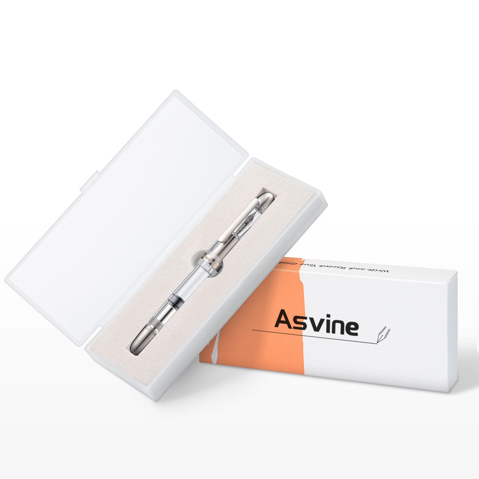 Asvine P36 Titanium Fountain Pen Piston Filling Clear - Etsy Canada