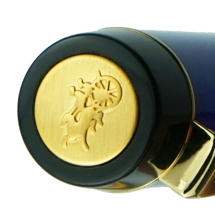 Jinhao 100 Centennial Blue Resin Fountain Pen Medium Nib/ | Etsy