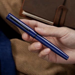 2 PCS Hongdian C1 Fountain Pen,brass & Plastic Converter Pen EF and F ...