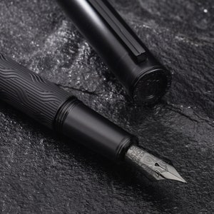 Hongdian Black Forest 1860 Max Fountain Pen EF/F/M Nib Classic Design ...