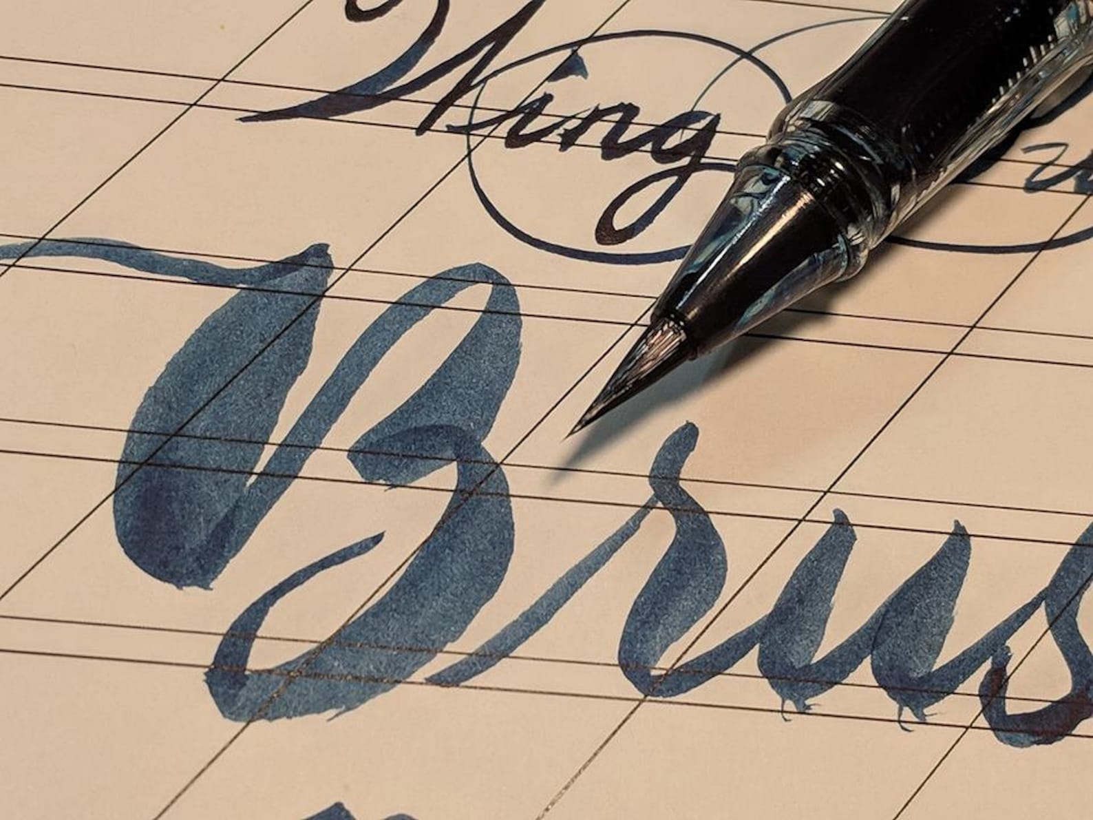 Wing Sung Brush Piston Fountain Pen Set Arts Pocket | Etsy