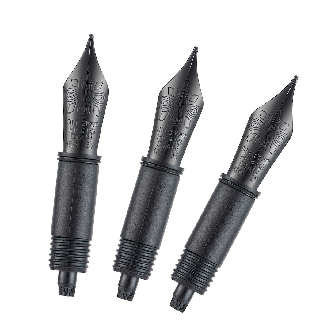 3 PCS Hongdian Fountain Pen Nib, 1860 Max, 1837, 1841, 660, 6016, N6 ...