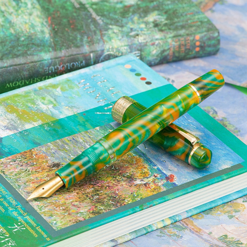 Asvine P20 Piston Fountain Pen Resin Pen Iridium EF/F/M Nib - Etsy