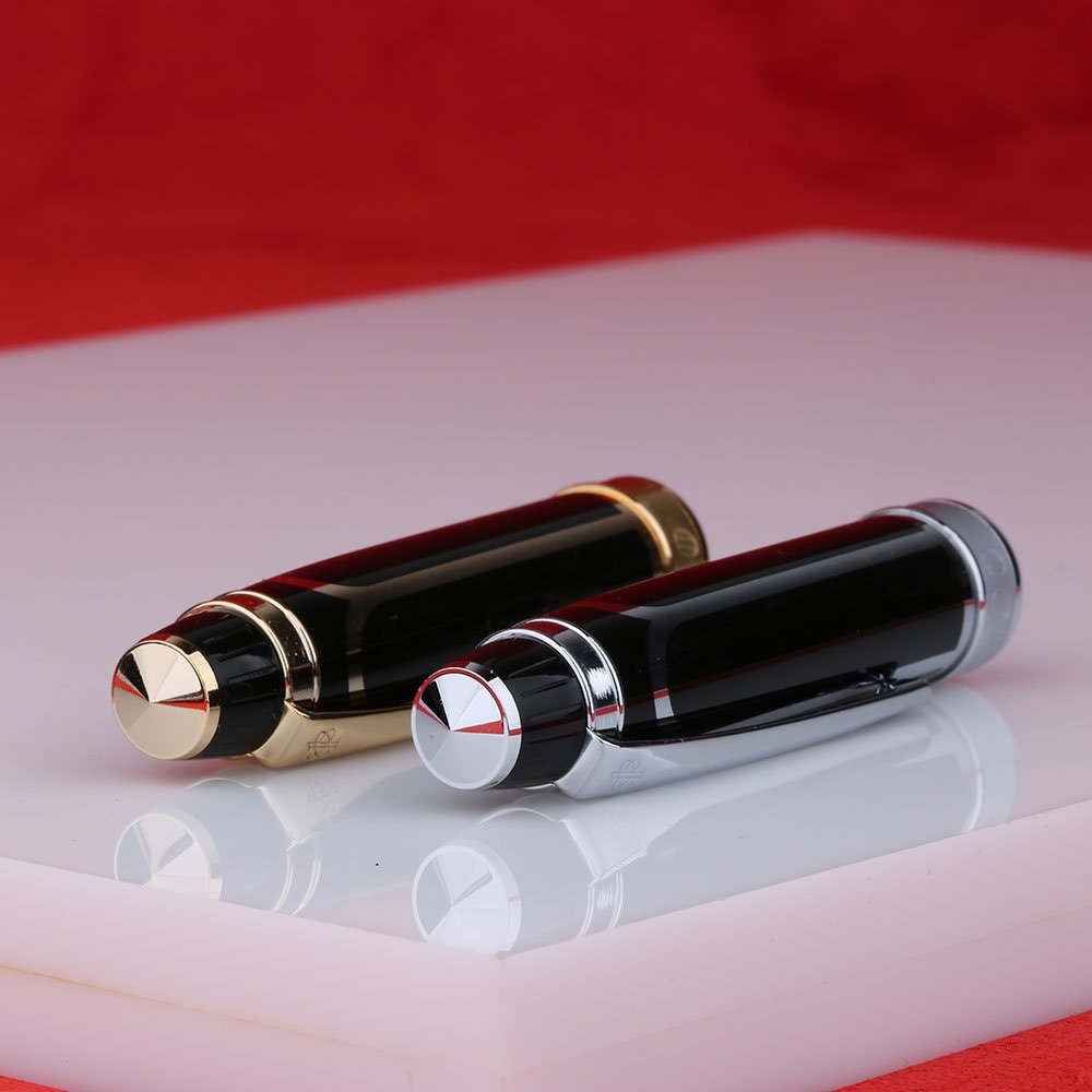 Hero Classic 100 14K Solid Gold Nib Fountain Pen Gold/ Silver - Etsy