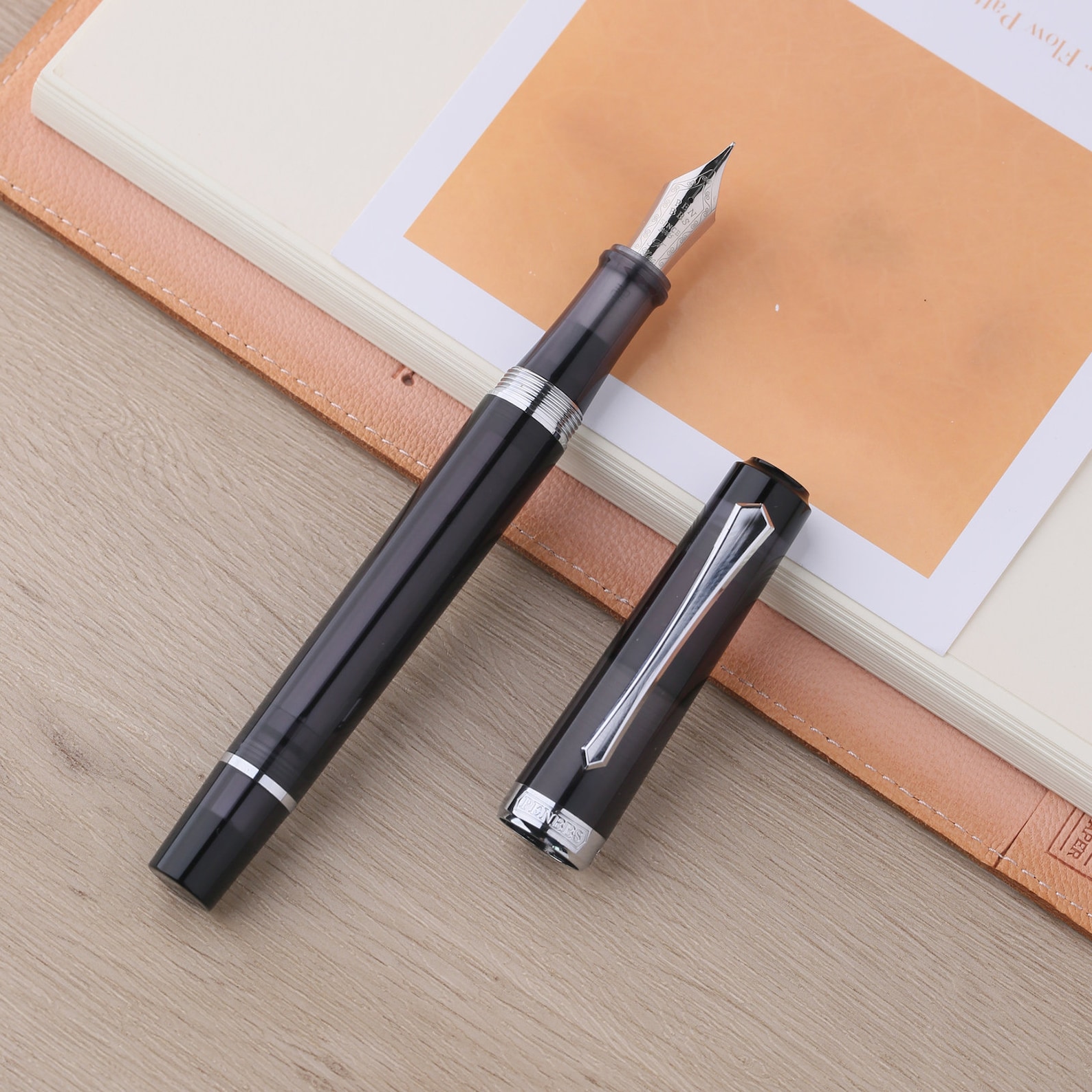 New Penbbs 489 Touchdown Filling Fountain Pen, Smooth Fine Nib Arylic ...