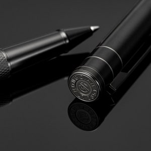 Personalized Hongdian 1850 Black Forest Rollerball Pen With Schmidt ...