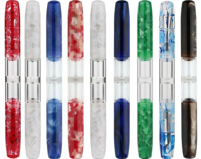 PENBBS 469 Double Sided Eyedropping Fountain Pen - 26 Starry Night RM ...